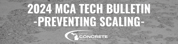 Solutions for Concrete Scaling | Michigan Concrete Association