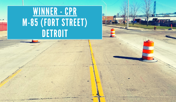 Winner Concrete Pavement Restoration | M-85 (FORT STREET) REPAIRS