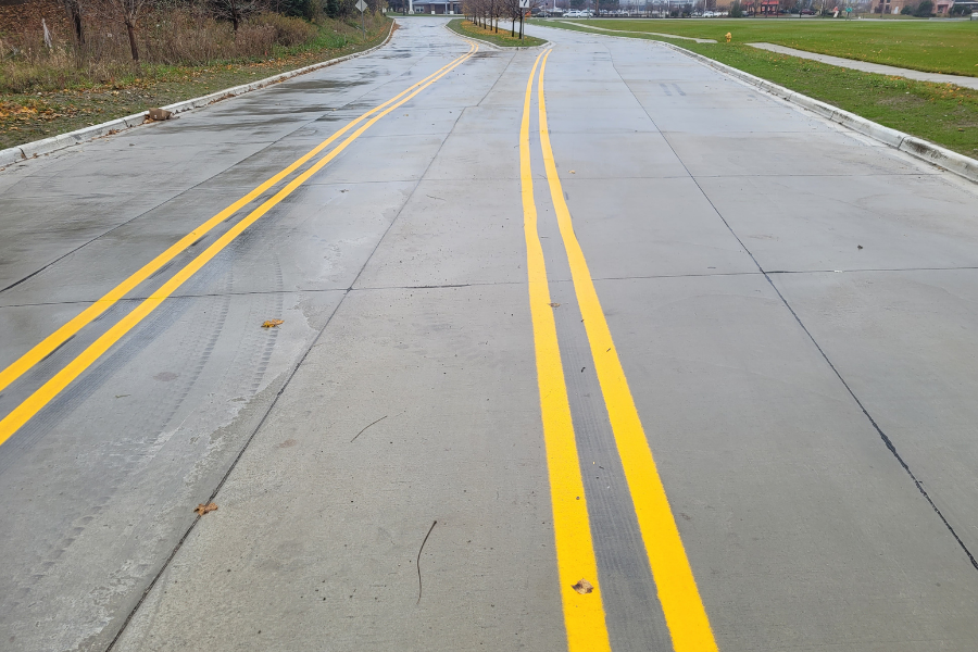 Winner Compacted Concrete Pavement | Vanguard Drive