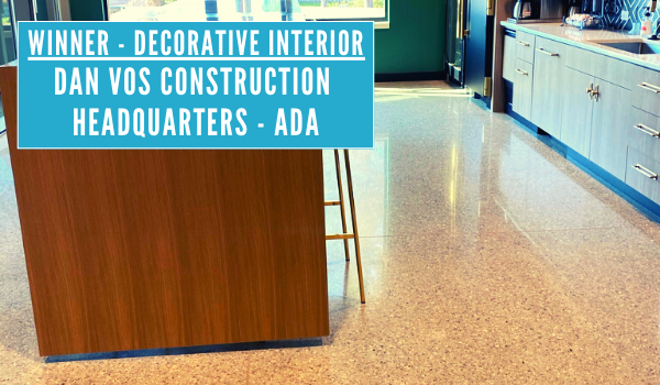 Winner Decorative Interior | DAN VOS CONSTRUCTION HEADQUARTERS
