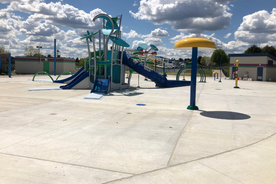 Winner Municipal Flatwork | RED OAKS WATERPARK