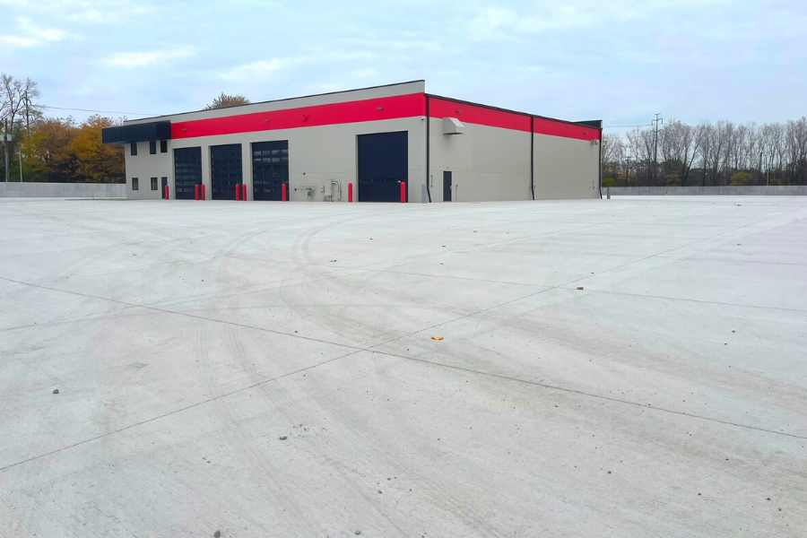 Winner Commercial Parking Lots | TRIPLE R TRUCKING YARD