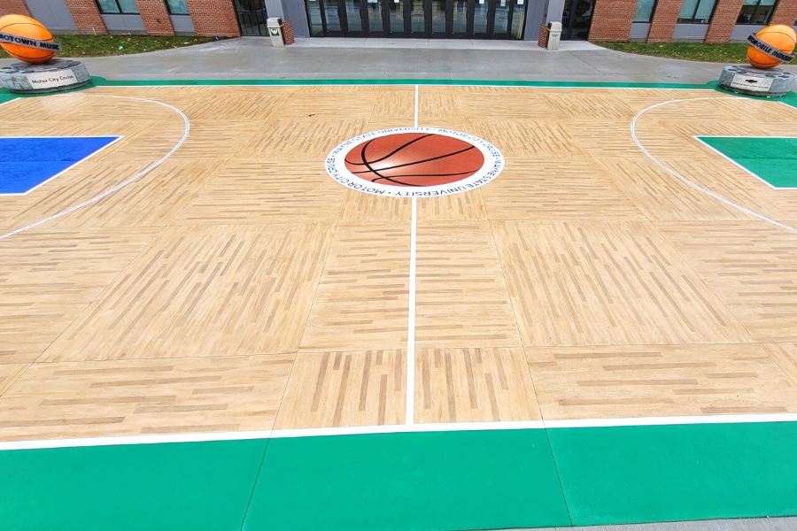 Winner Decorative Commercial | WAYNE STATE BASKETBALL ARENA