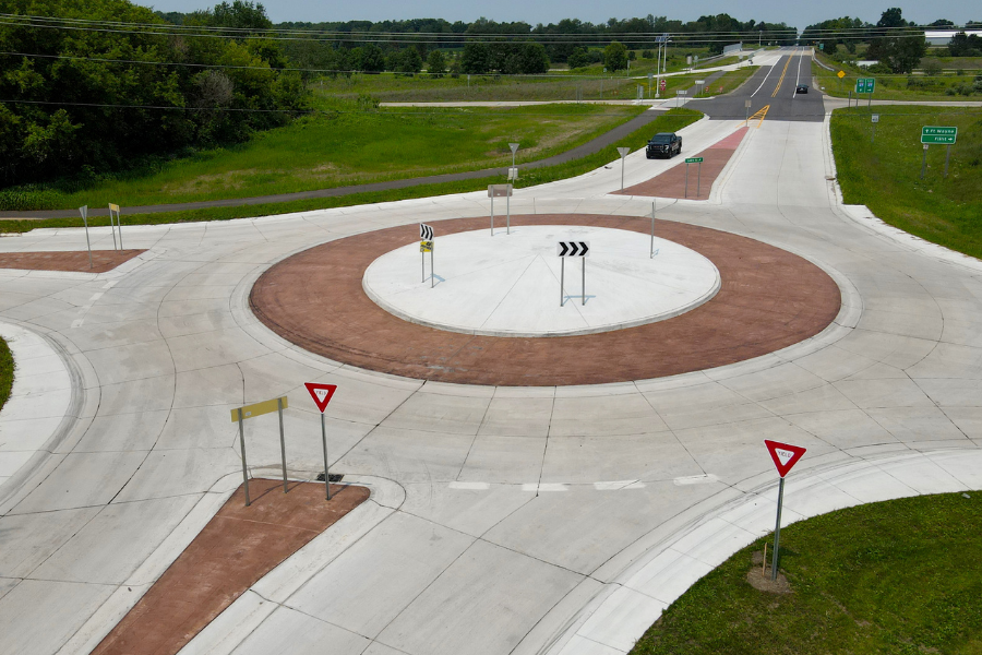 Winner Intersections | DEWITT TOWNSHIP ROUNDABOUT