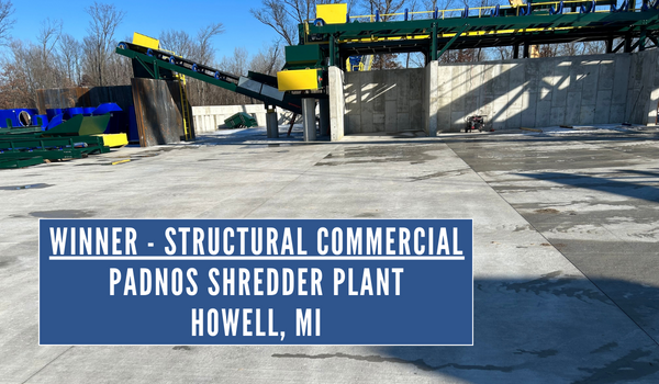 Winner Structural Commercial | PADNOS SHREDDER PLANT