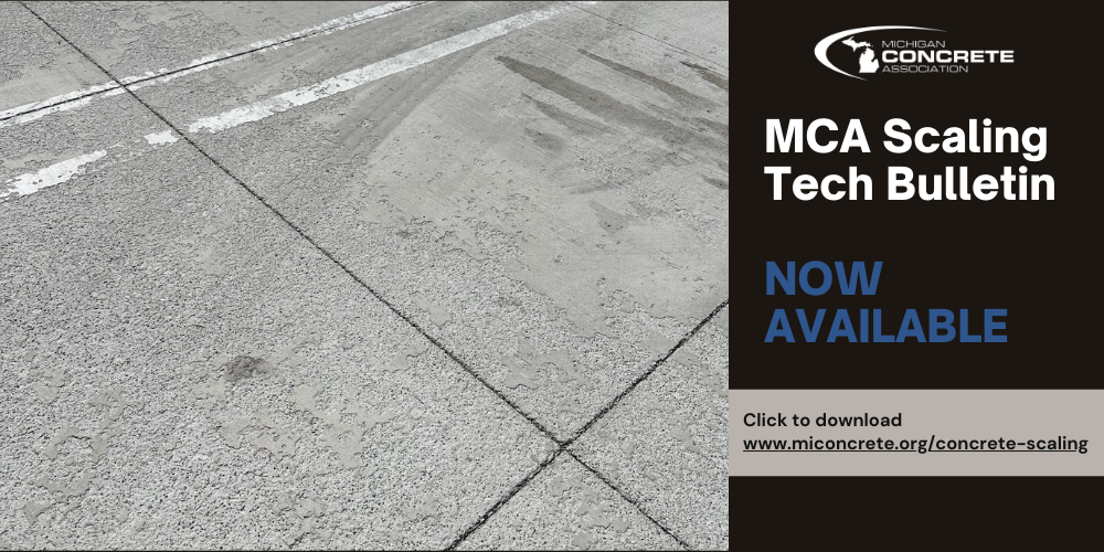 Solutions for Concrete Scaling | Michigan Concrete Association