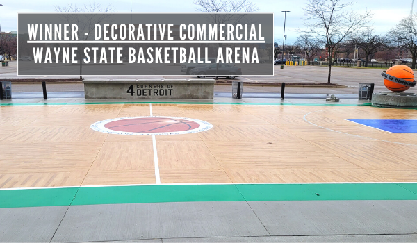 Winner Decorative Commercial | WAYNE STATE BASKETBALL ARENA